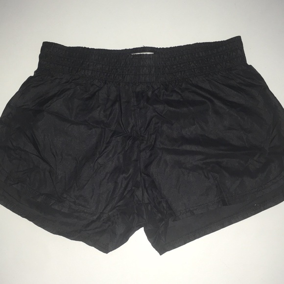 Soffe | Shorts | Green And Black Soffe Slick Trash Bag Shorts | Poshmark